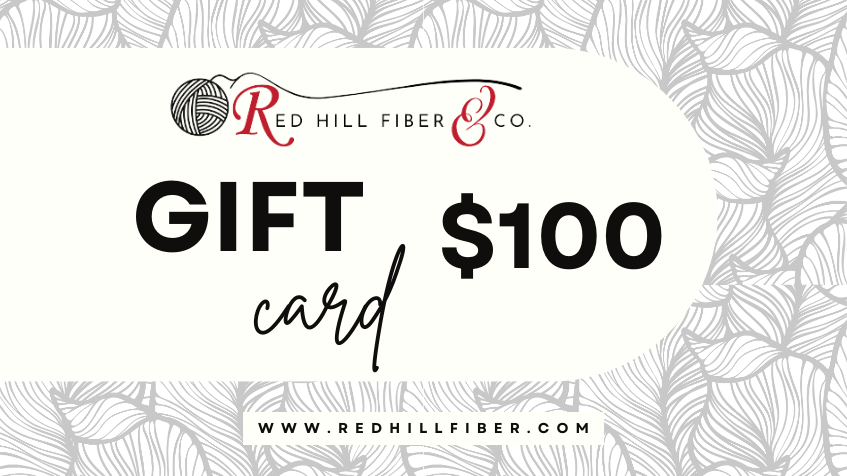 Gift Card – Red Hill Fiber & Co